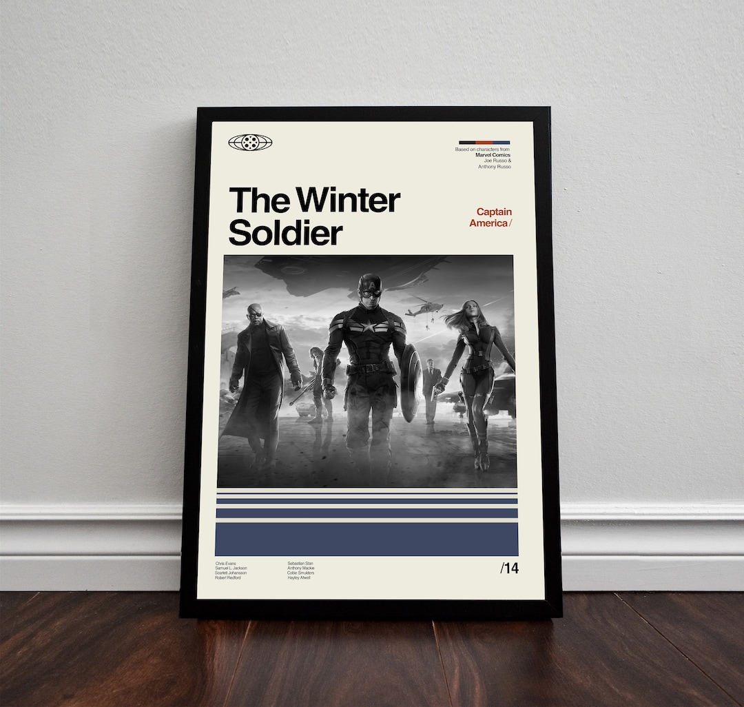 The Winter Solider Poster the Winter Solider Print - Etsy