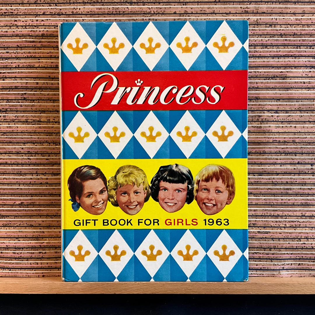 Princess Gift Book for Girls 1963 (annual) - Vintage First UK Edition ...