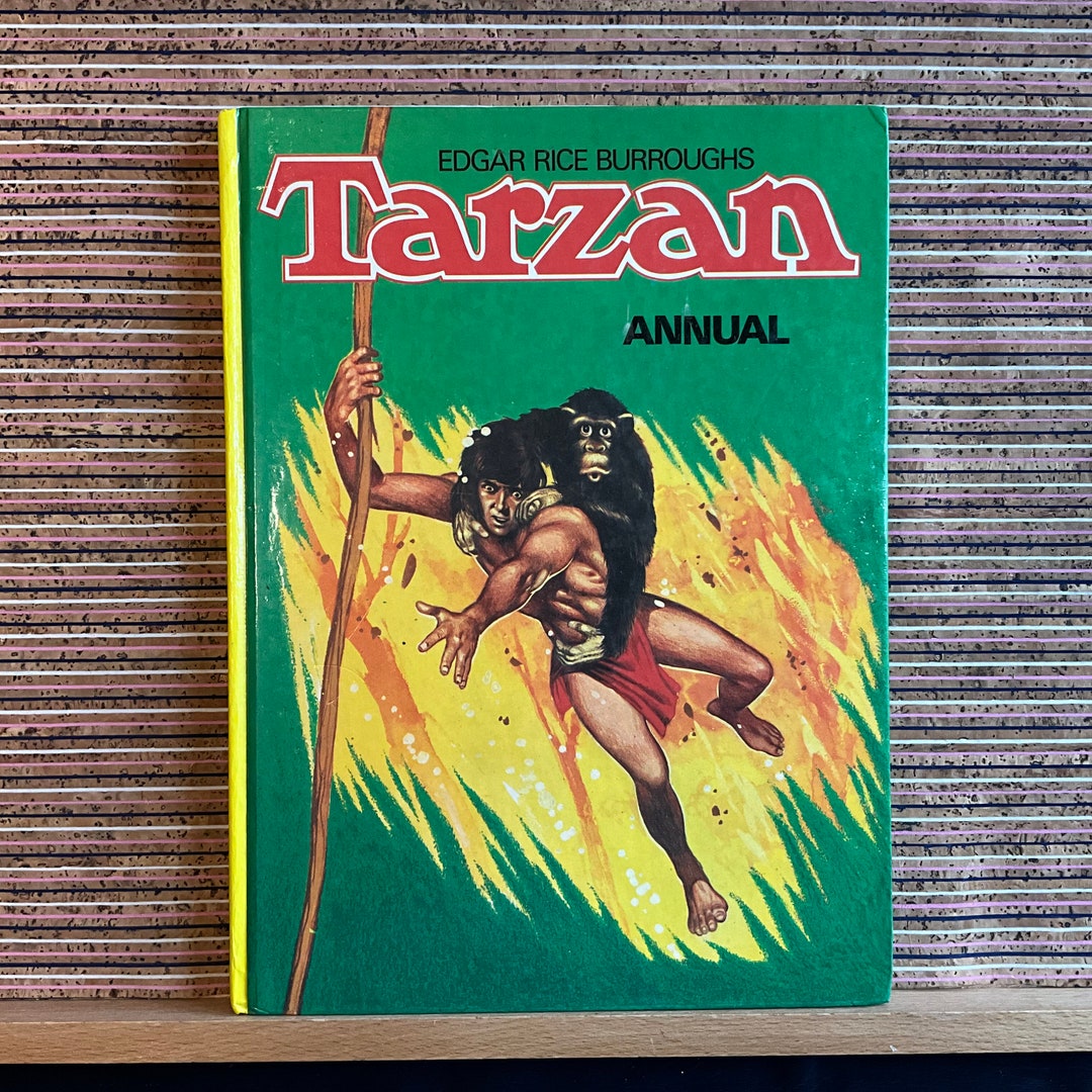 Edgar Rice Burroughs Tarzan Annual Vintage First UK Edition Large ...