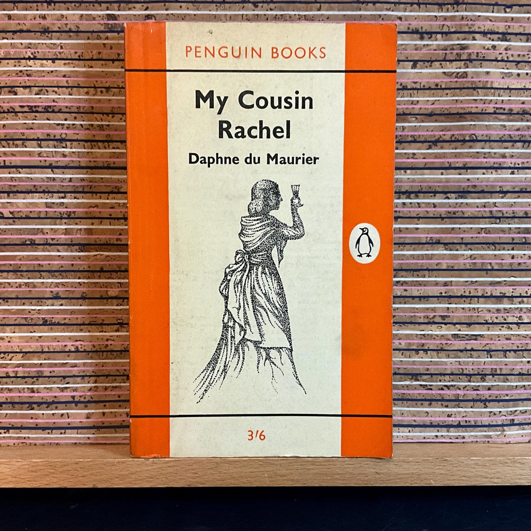 My Cousin Rachel by Daphne Du Maurier - Vintage Book, First Orange ...
