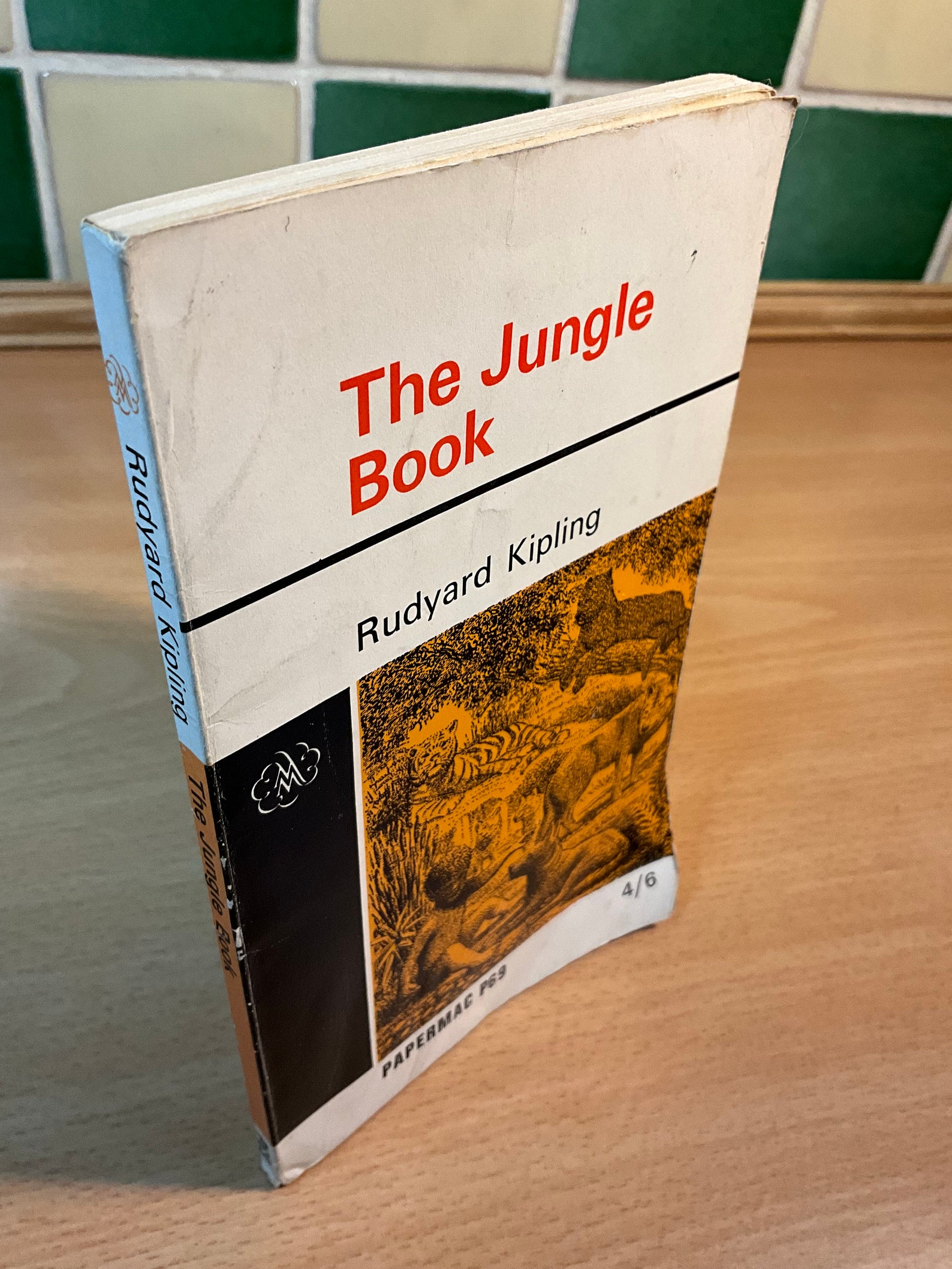 The Jungle Book by Rudyard Kipling Paperback Papermac P69 - Etsy