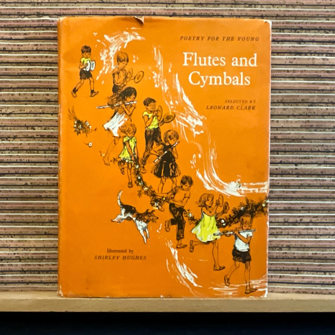 Vintage 'flutes and Cymbals' Poetry Book, Shirley Hughes Illustrations ...