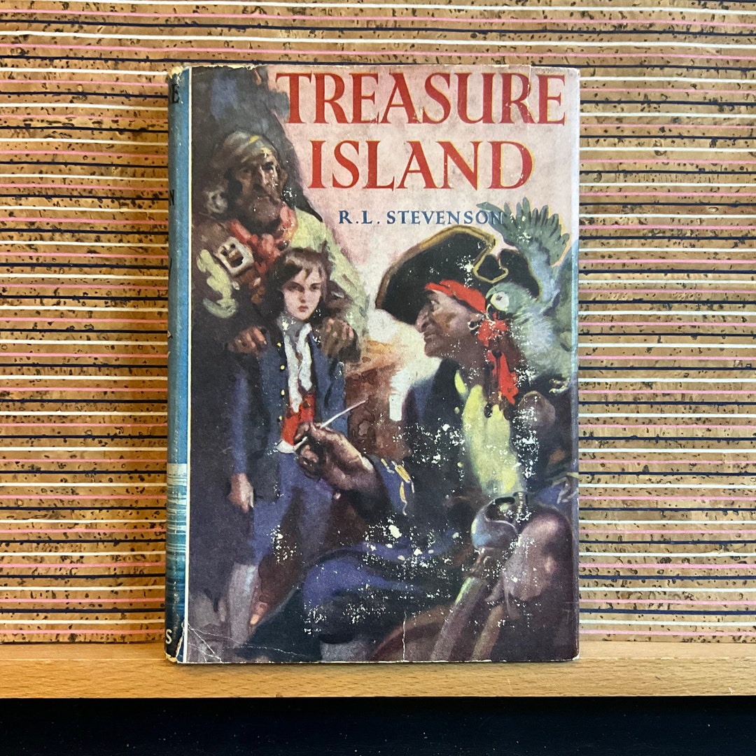 Treasure Island by Robert Louis Stevenson - Vintage Children's Hardback ...