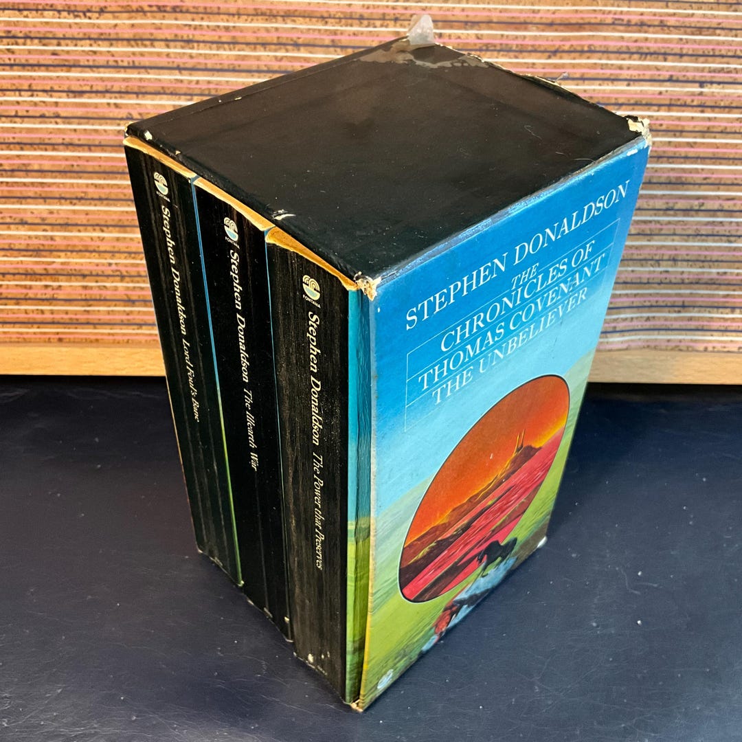 Chronicles of Thomas Covenant: Lord Foul's Bane, Illearth War, Power ...