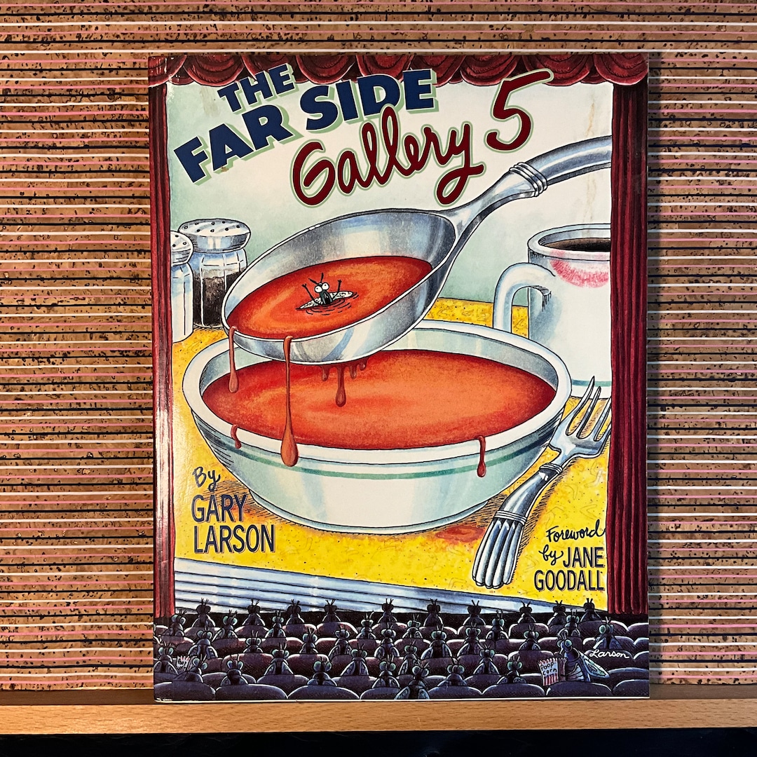 The Far Side Gallery 5 by Gary Larson, Foreword by Jane Goodall Vintage First UK Edition Large ...