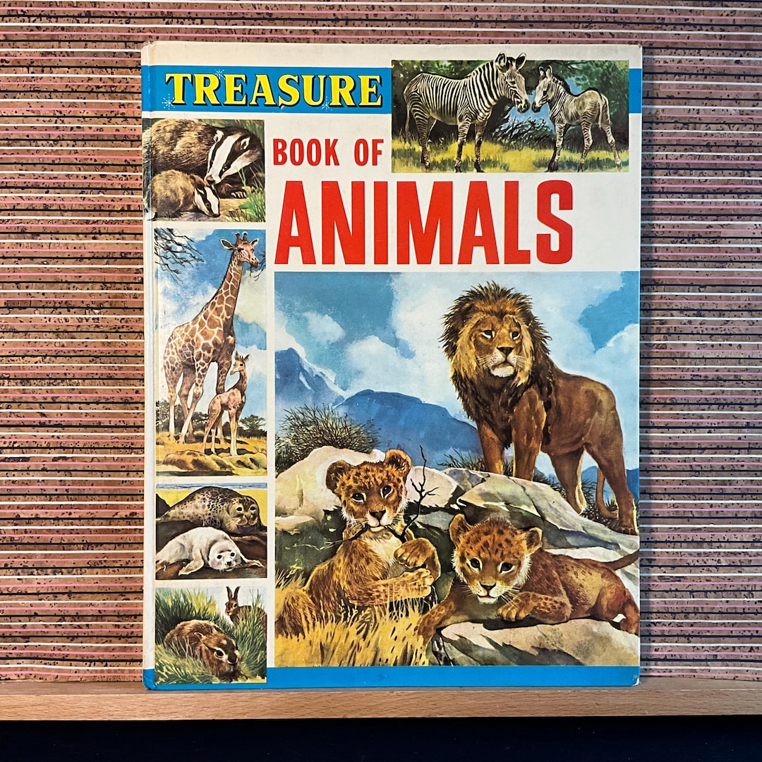 Vintage Illustrated Animal Encyclopedia: 1966 First UK Edition - Etsy