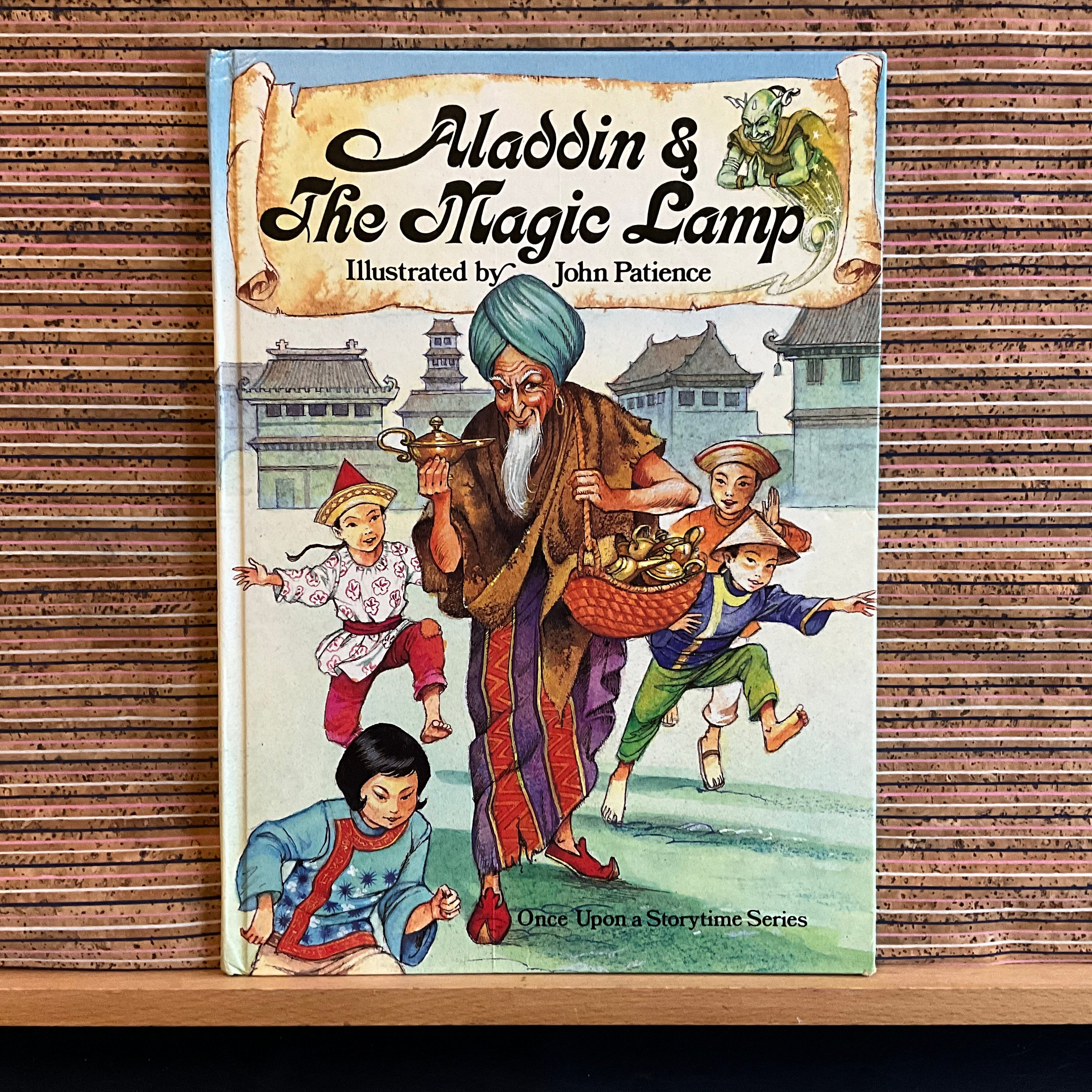 Vintage Aladdin & the Magic Lamp Hardback - John Patience, 1988 - Etsy UK