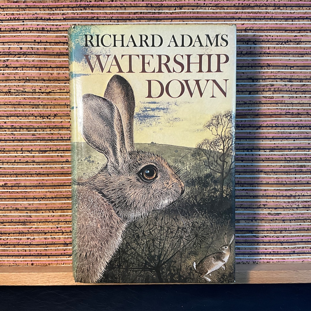 Watership Down by Richard Adams Jacket Illustration & Maps by - Etsy