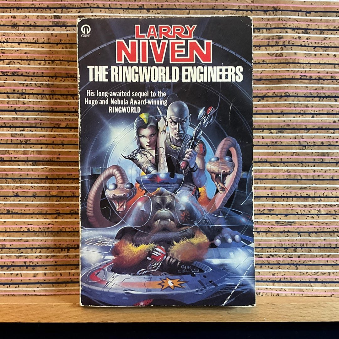 The Ringworld Engineers by Larry Niven (sequel to Hugo & Nebula Award ...