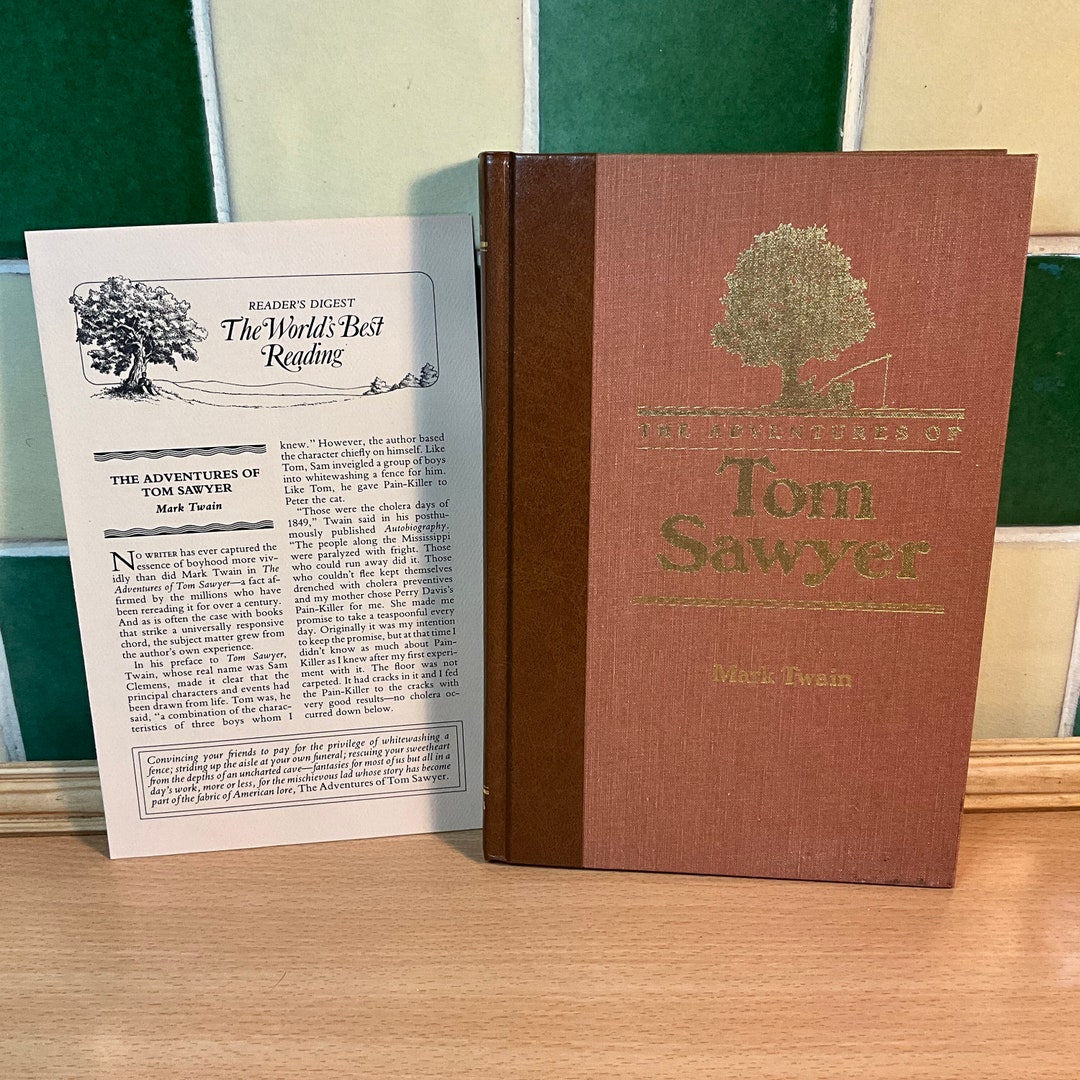 The Adventures of Tom Sawyer by Mark Twain Hardback With Insert, Reader ...