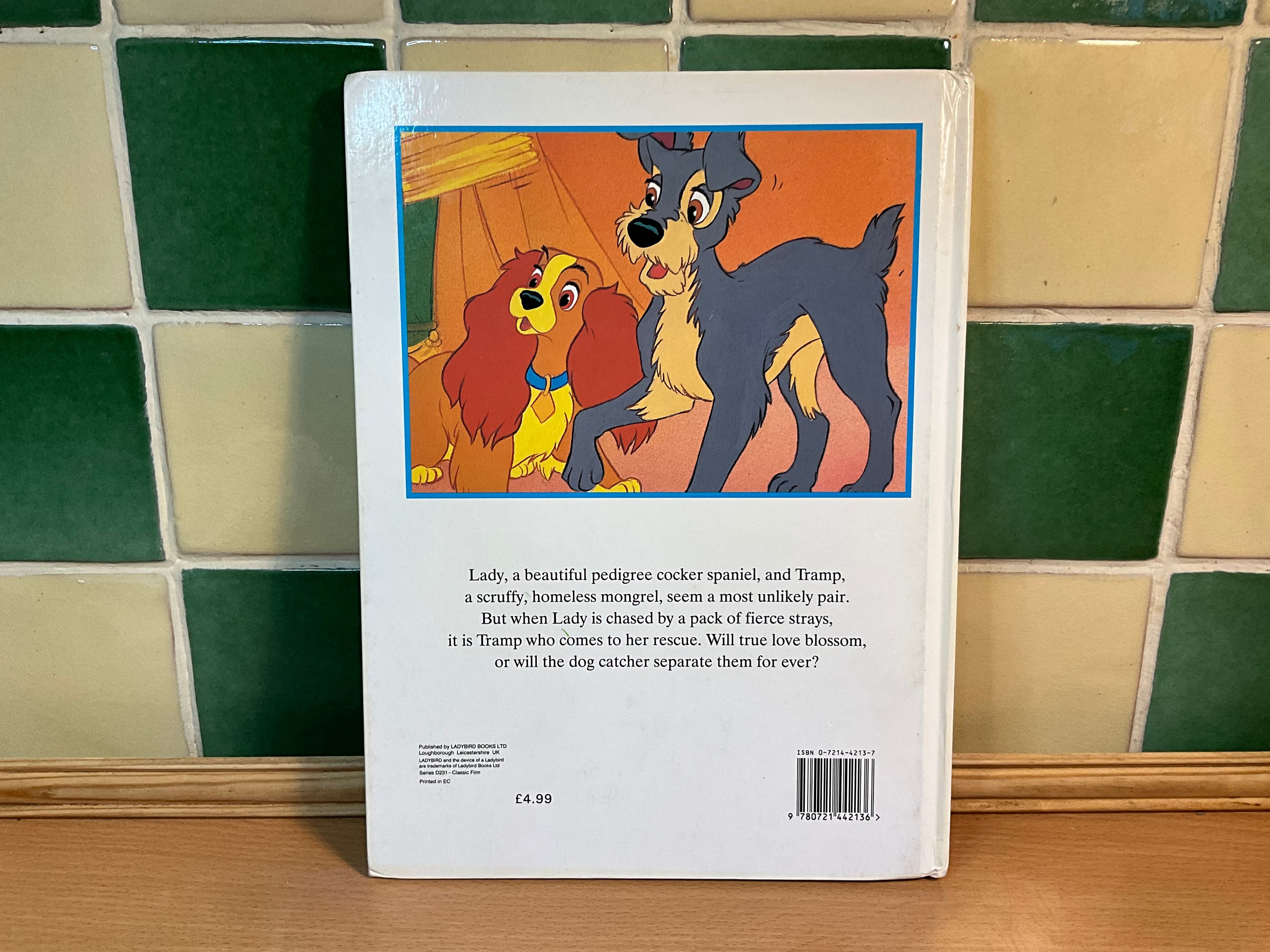 Lady and the Tramp by Disney First UK Edition, Illustrated Hardback ...