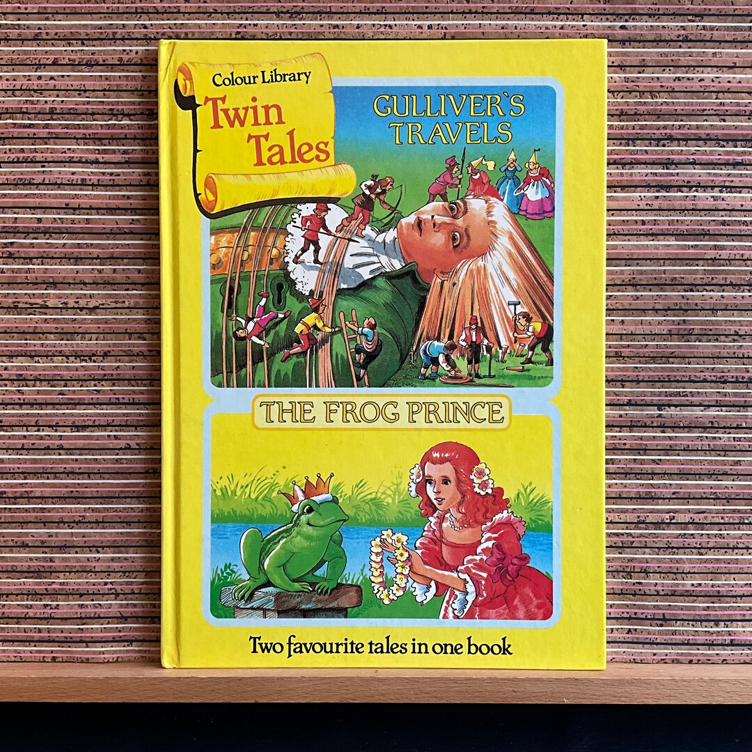 Vintage Twin Tales Hardback Book: Gulliver's Travels & the Frog Prince ...