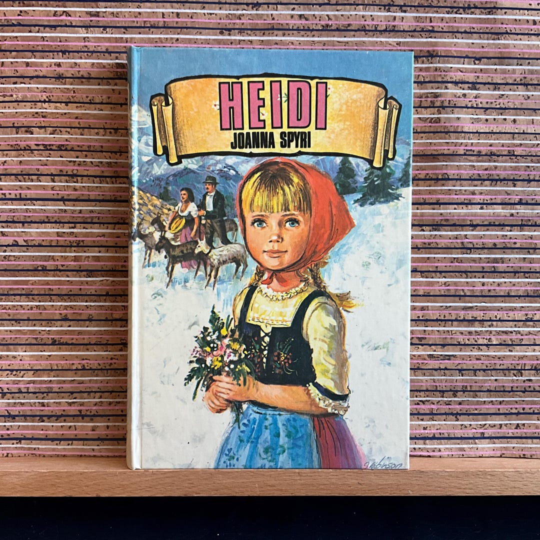Heidi by Joanna Spyri - Vintage "dean's Classics" UK Hardback Children ...