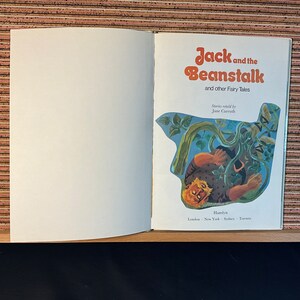 Jack and the Beanstalk and Other Fairy Tales, Retold by Jane Carruth ...