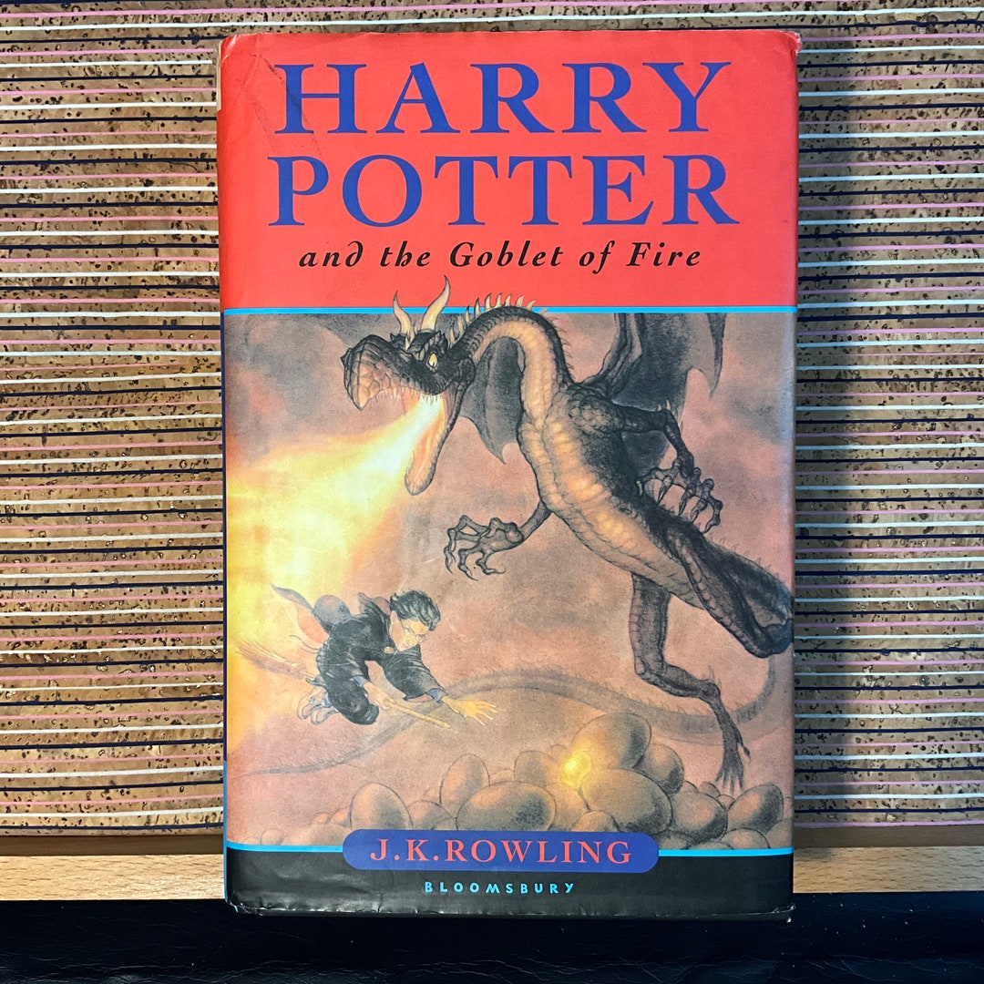 Harry Potter and the Goblet of Fire by J.K. Rowling Vintage - Etsy