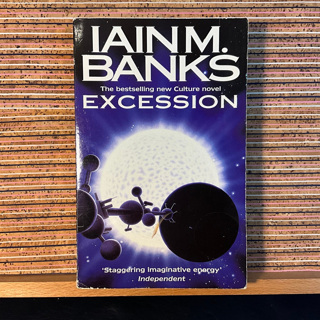 Excession by Iain M. Banks - Vintage UK Paperback Book, an Orbit Book, First 1997 - Etsy