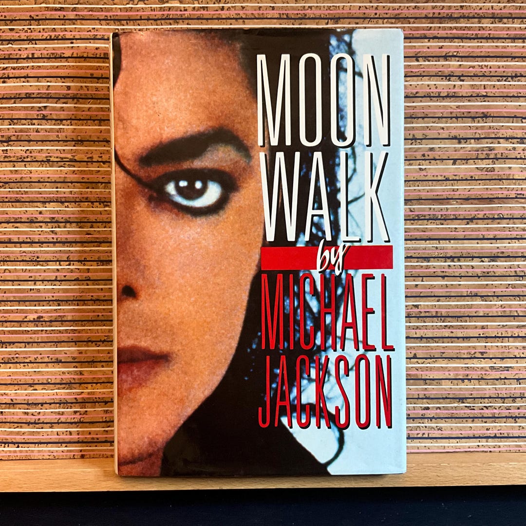 Moonwalk by Michael Jackson - Music Autobiography, Vintage Illustrated ...