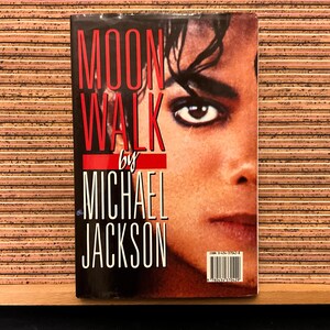 Moonwalk by Michael Jackson - Music Autobiography, Vintage Illustrated ...
