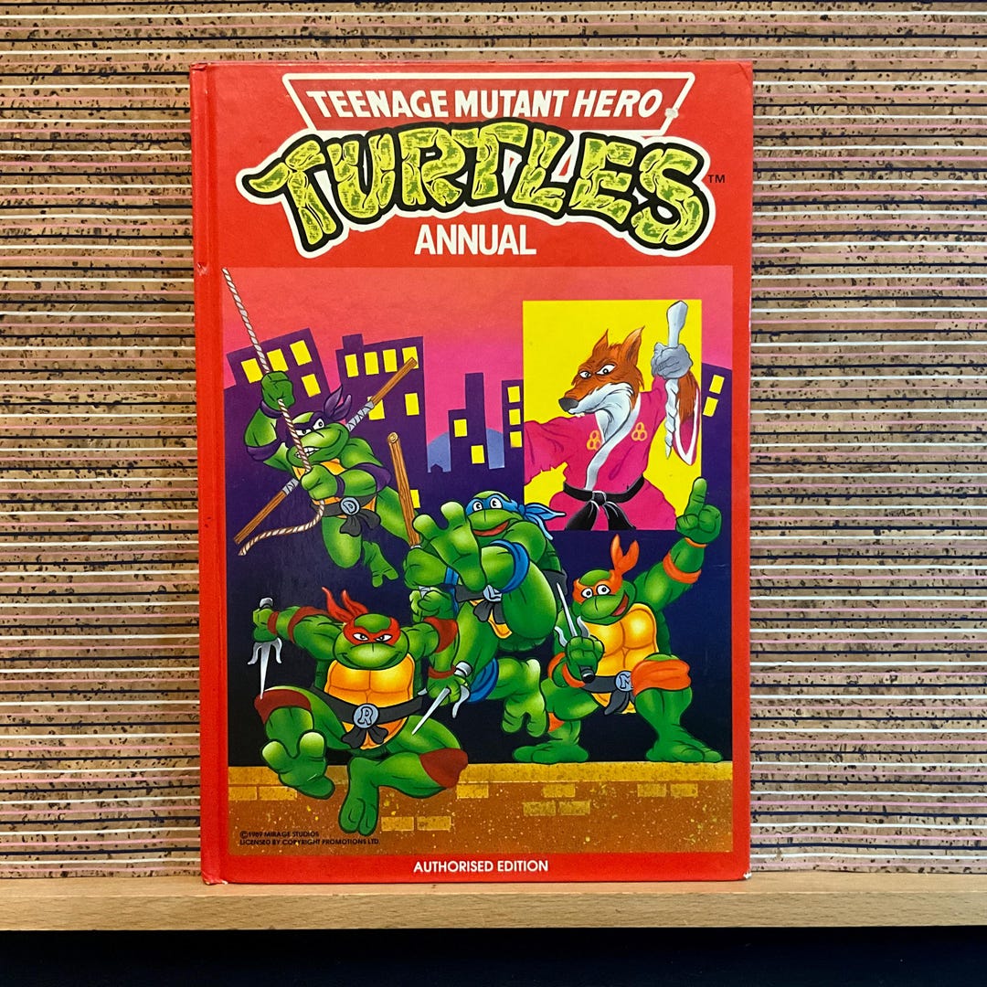 Vintage TMNT Annual: 1990 First UK Edition Hardback Book - Etsy