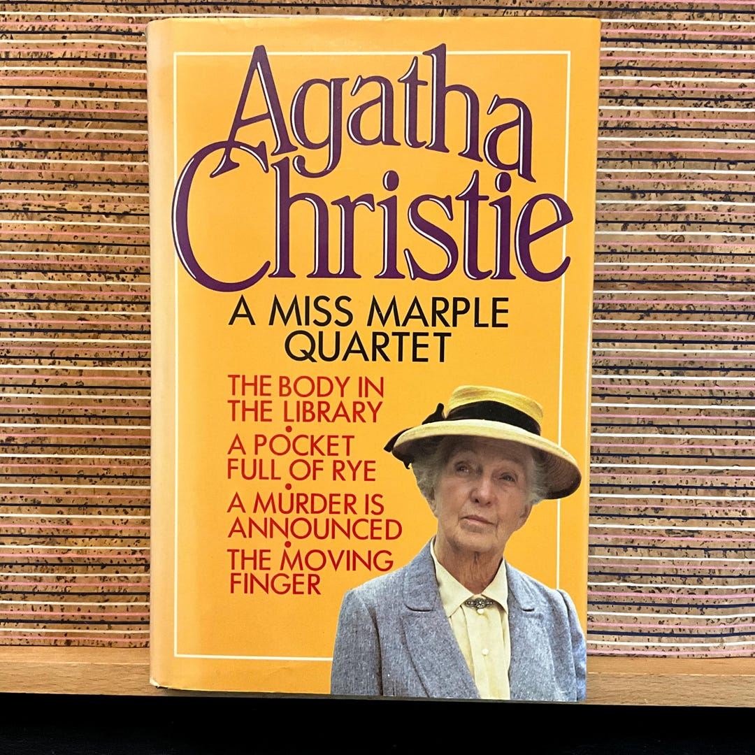 A Miss Marple Quartet: Body in Library, Pocket Full of Rye, Murder is ...