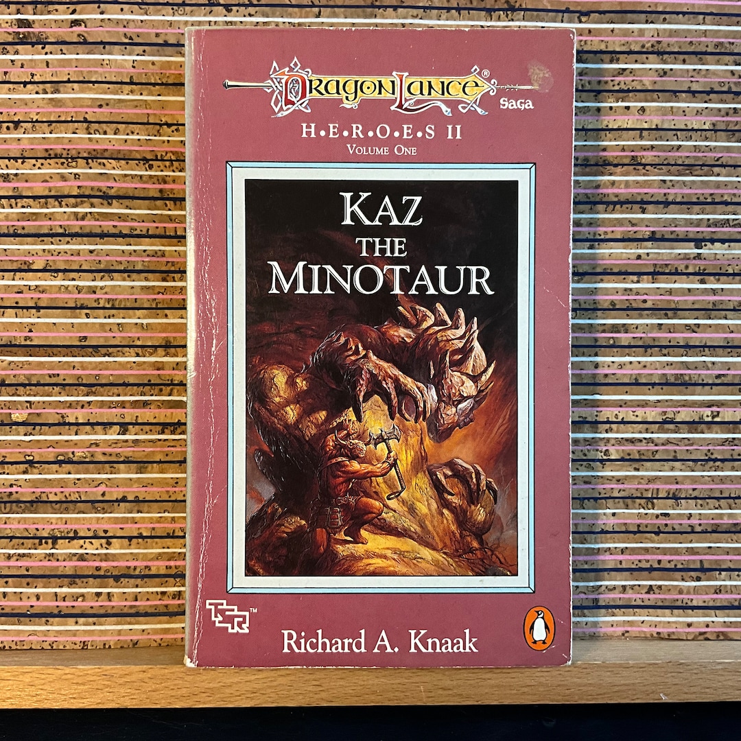 Dragonlance Saga: Heroes II Volume One, Kaz the Minotaur by Richard A ...