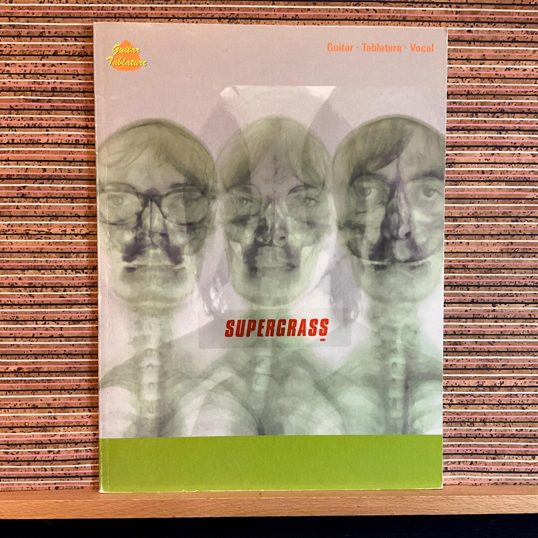 Supergrass - 3rd Album Sheet Music Book: Complete Lyrics & Chords - Etsy