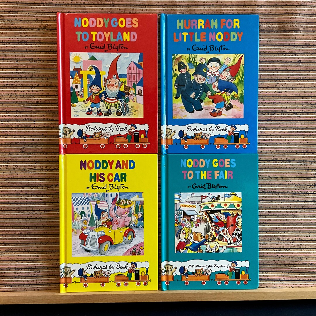 Bundle of Four Noddy Books (noddy Library 1,2,3,21) by Enid Blyton ...