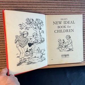 Dean's New Ideal Book for Children First Edition Illustrated Children's ...