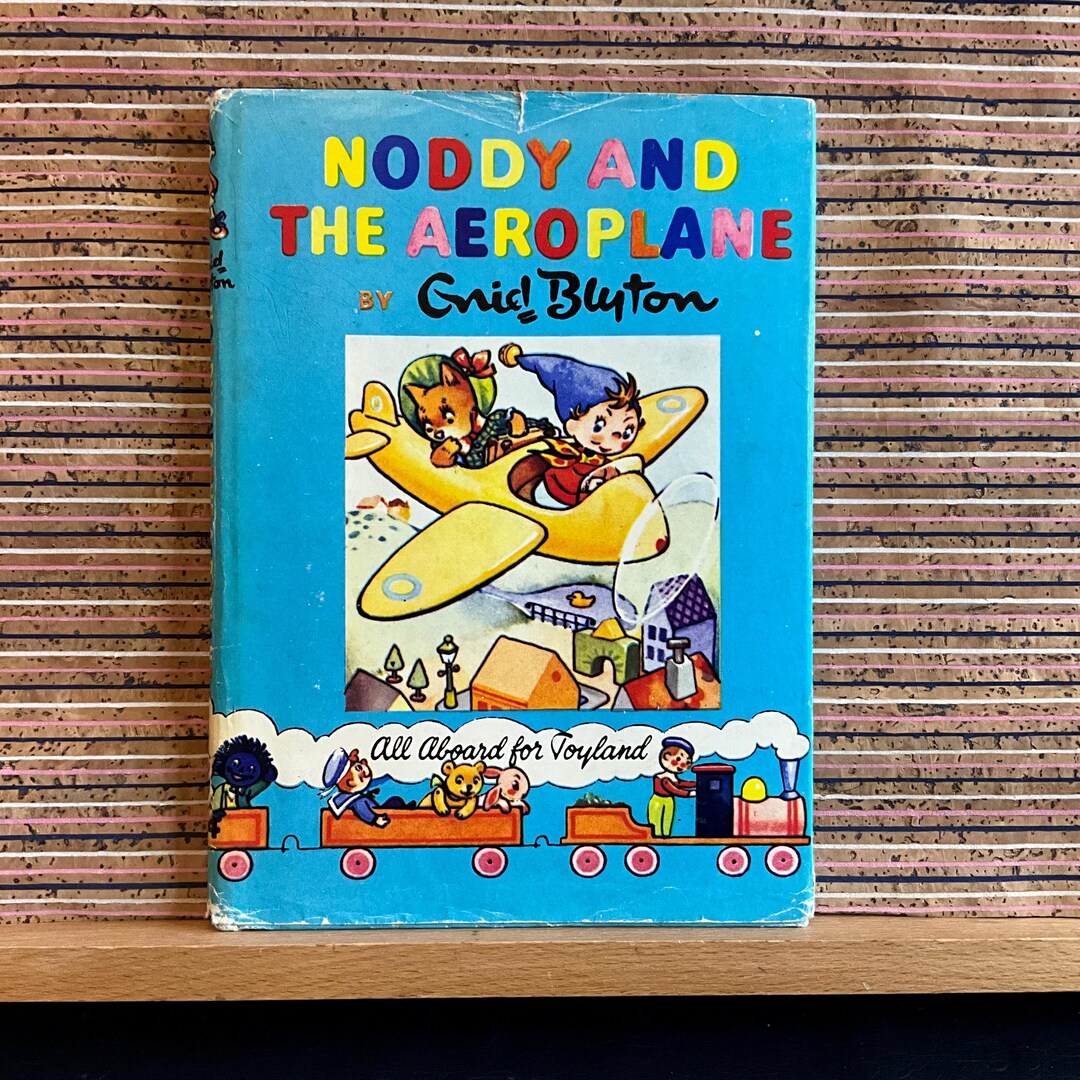 Noddy and the Aeroplane by Enid Blyton - Vintage First UK Edition ...