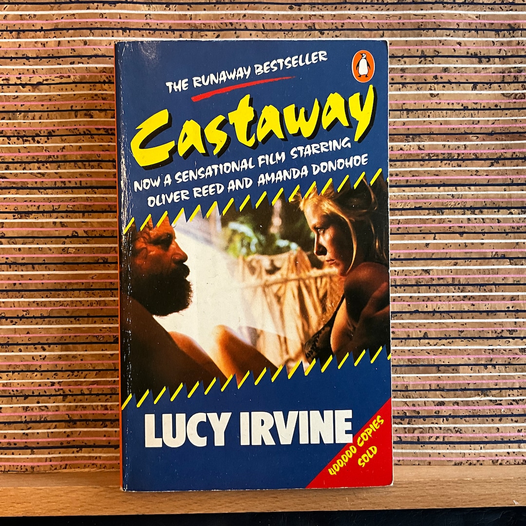Castaway by Lucy Irvine Vintage Illustrated Paperback Book, Penguin ...