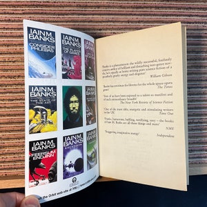 Inversions by Iain M. Banks Vintage First UK Paperback Edition, an ...