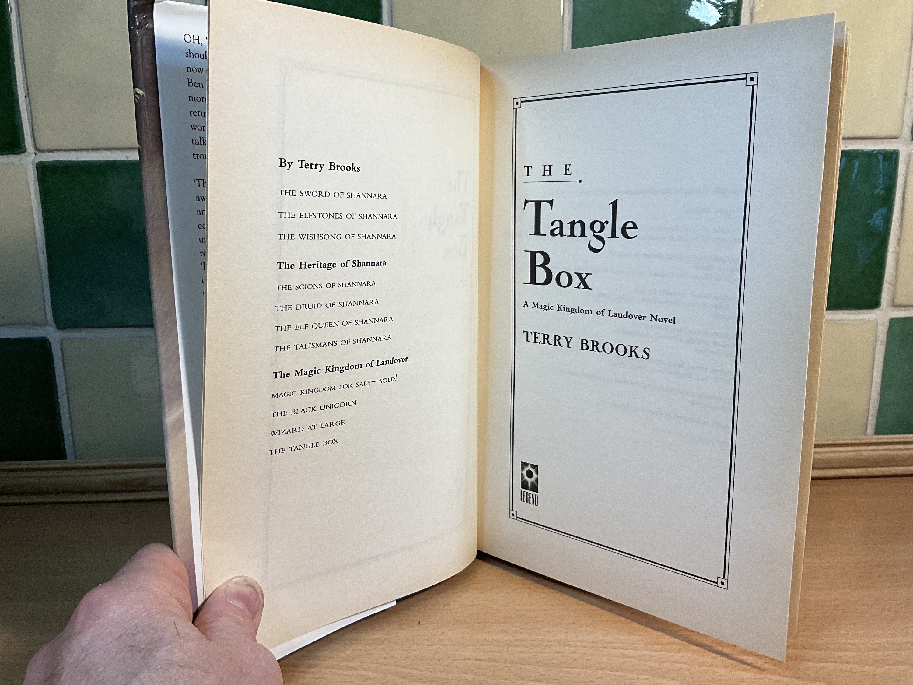 The Tangle Box: A Magic Kingdom of Landover Novel by Terry - Etsy