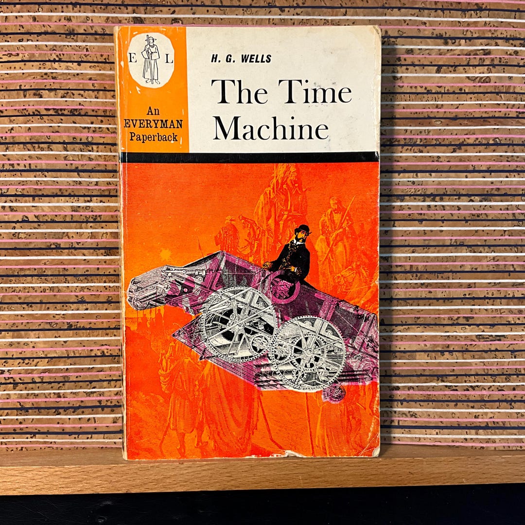 The Time Machine by H. G. Wells - Vintage UK Paperback Book, an ...