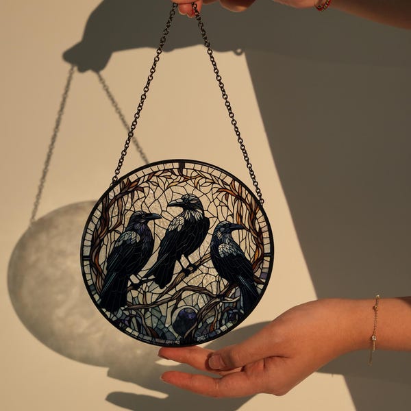 Three Crows - Etsy