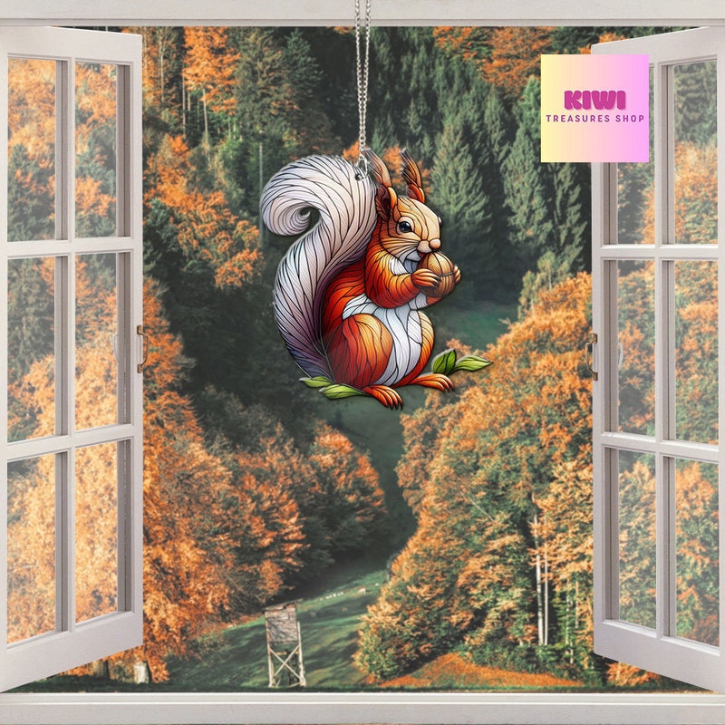 Glass Squirrel - Etsy