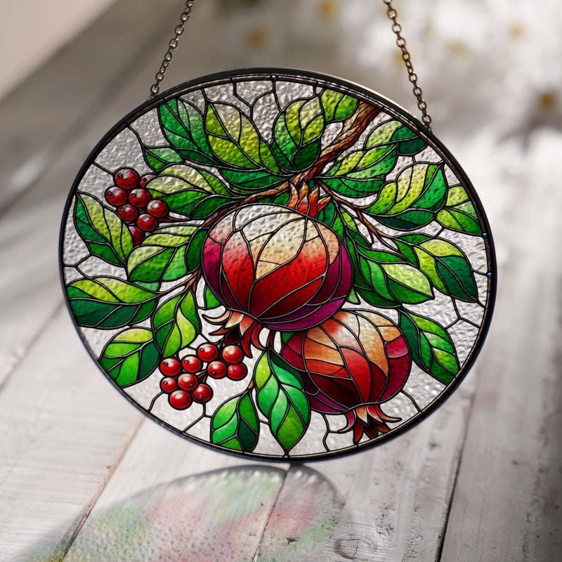 Glass Pomegranate - Etsy