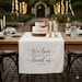 Custom Christian Wedding Table Sign: Bible Verse Reception Decor - Etsy