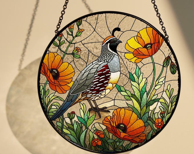 California Quail Giclee Print - Mosaic Quail Art - Quail Mosaic Art ...