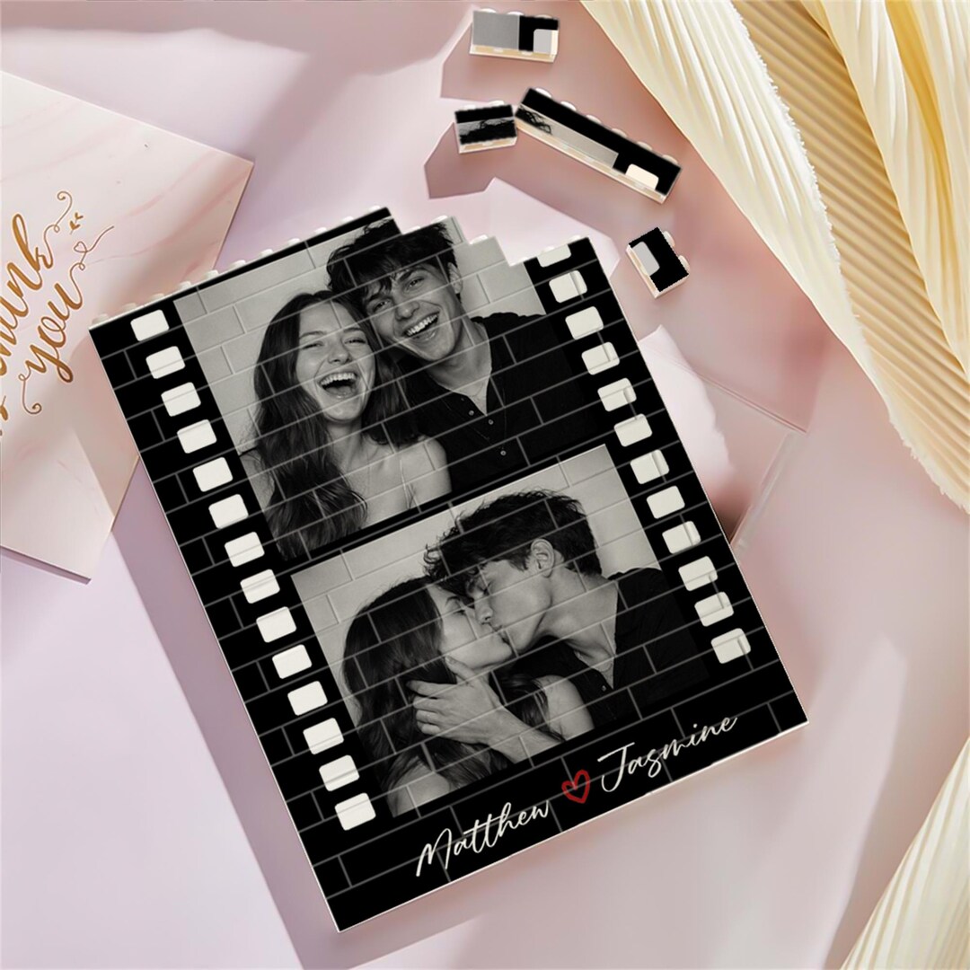 Custom Photo Strip Building Blocks: Personalized Film Strip Picture ...