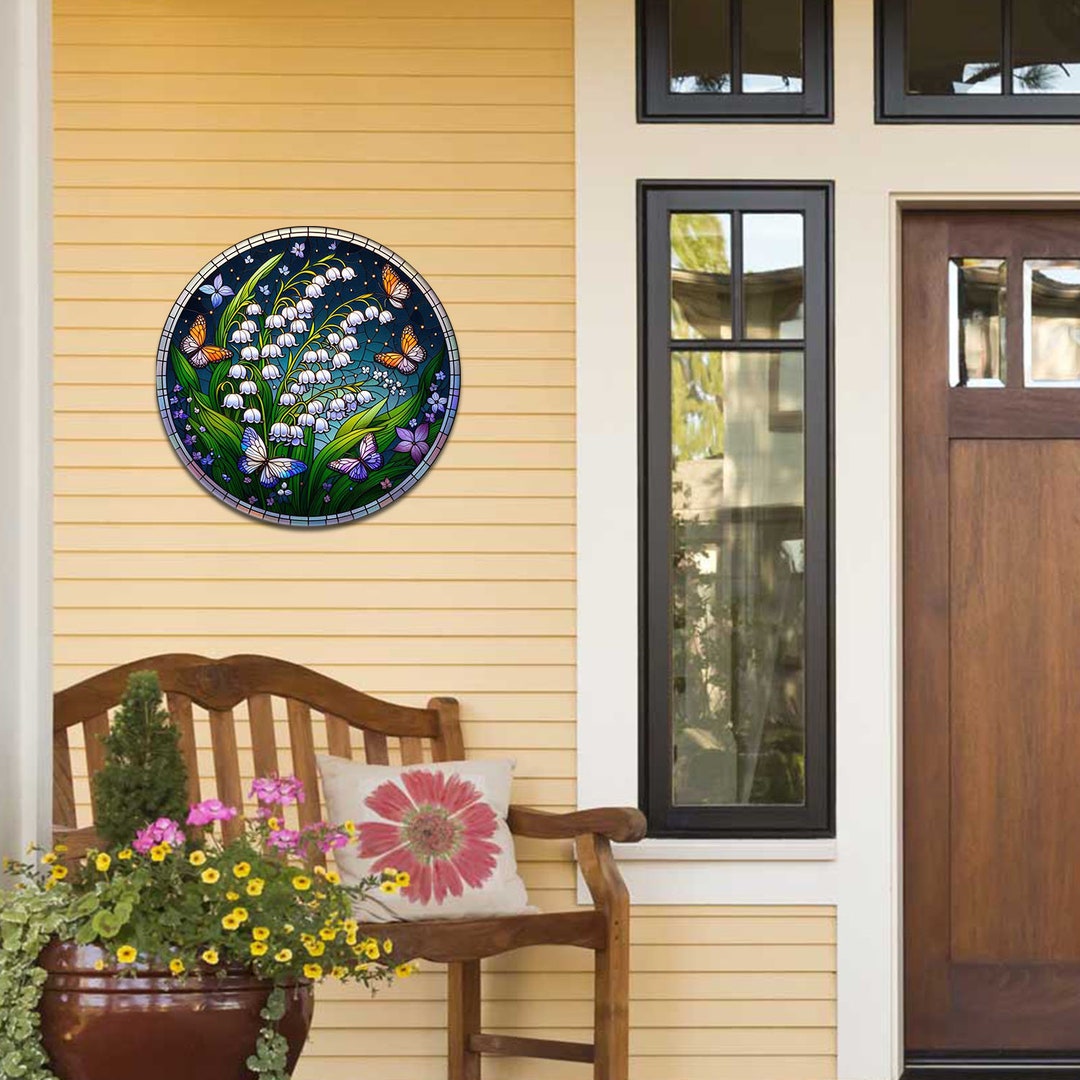 Canterbury Bells White Campanula Metal Sign, Gardening Gifts, Faux ...