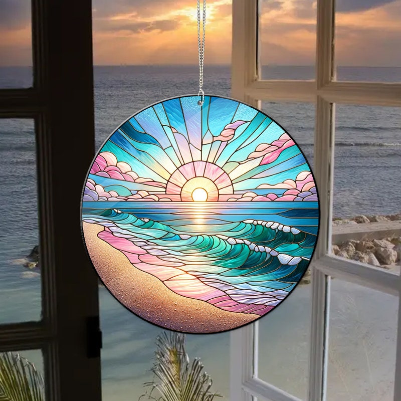 Stained Glass Beach - Etsy