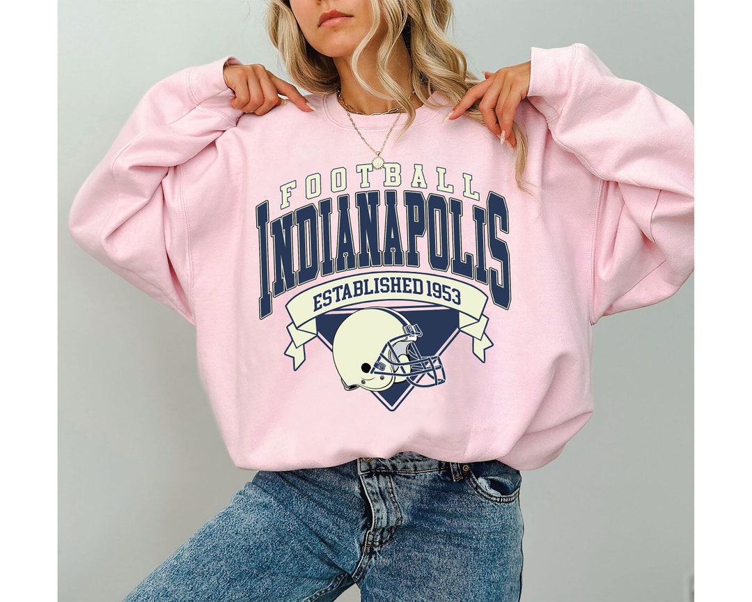 Vintage Indianapolis Football Crewneck Sweatshirt Style - Etsy UK