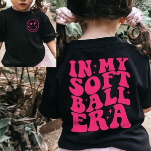 In My Softball Era Png, Hot Pink Softball Instant Download Digital File ...