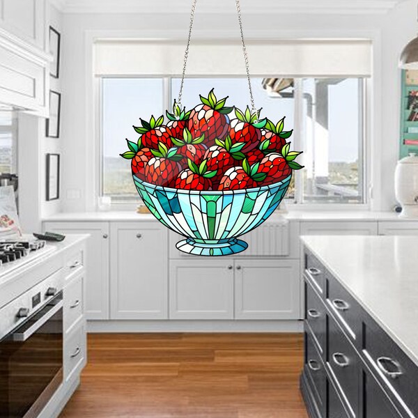 Strawberry Kitchen Decor - Etsy