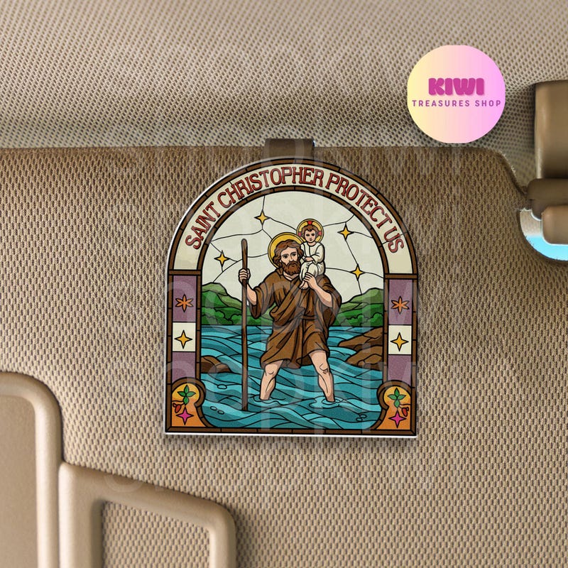 Car Statue Saint - Etsy