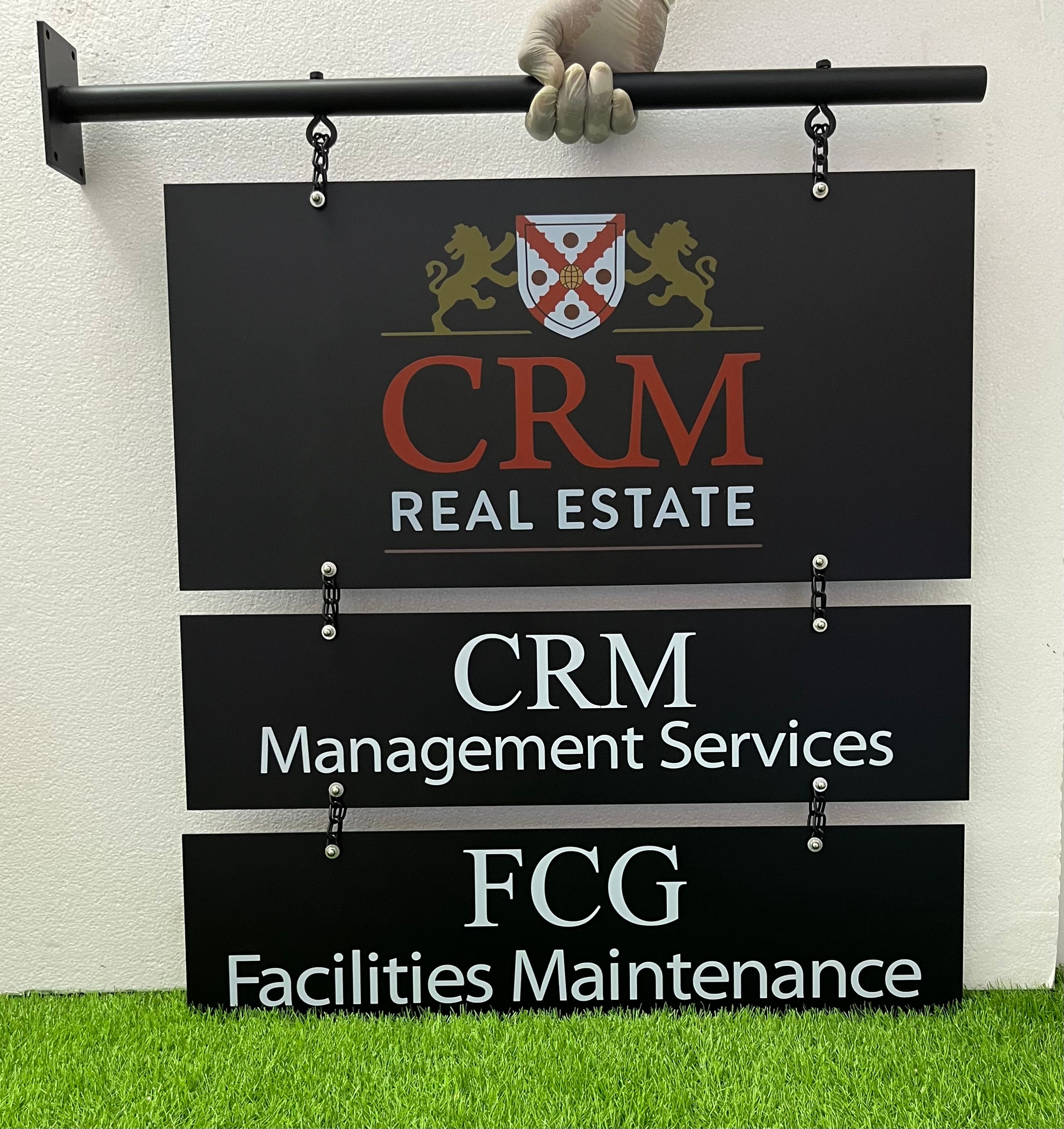 Custom Blade Sign, Metal Business Sign, Hanging Sign, Storefront Sign ...