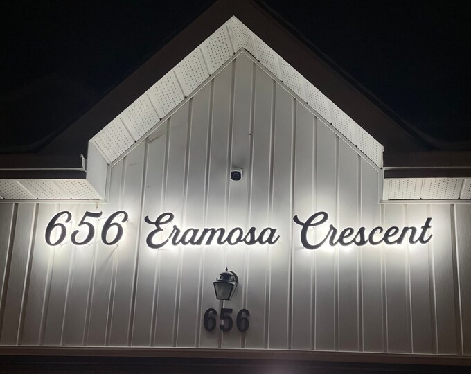 Light Sign Custom, Name Wall Decor, Acrylic Logo Sign, Business Name ...