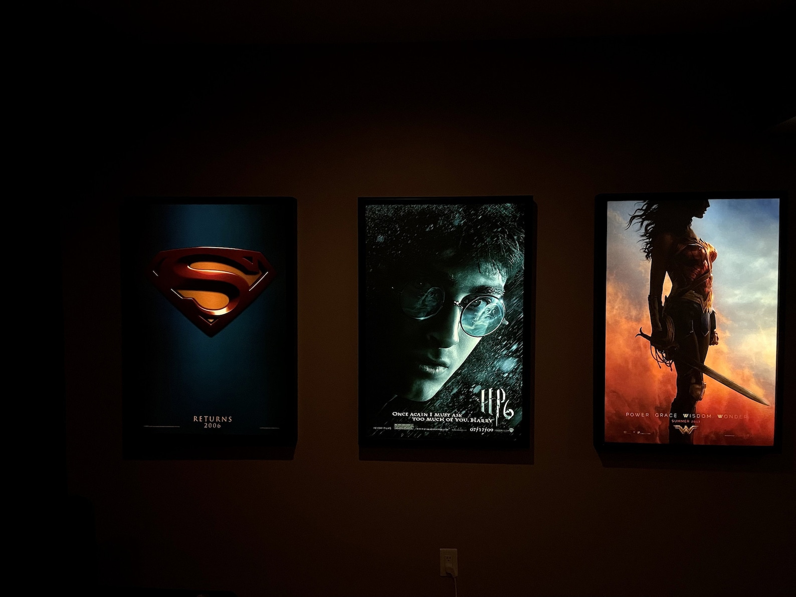 Light Box Sign, Ultra Thin Lightbox, Movie Poster Frame, Lighted ...