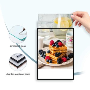 Light Box Sign, Ultra Thin Lightbox, Movie Poster Frame, Lighted Advertising Sign for Business ...