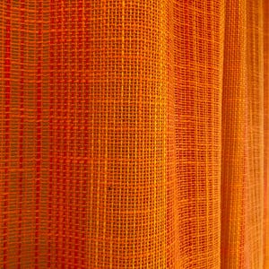 Scandinavian Vintage Curtains. Retro Net Curtains in Amazing Woven ...